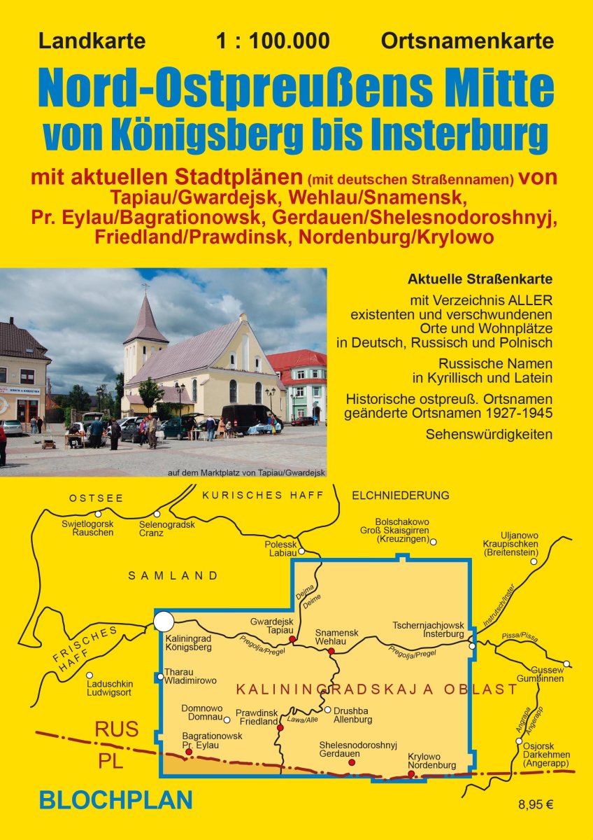 Karte Von Kãnigsberg