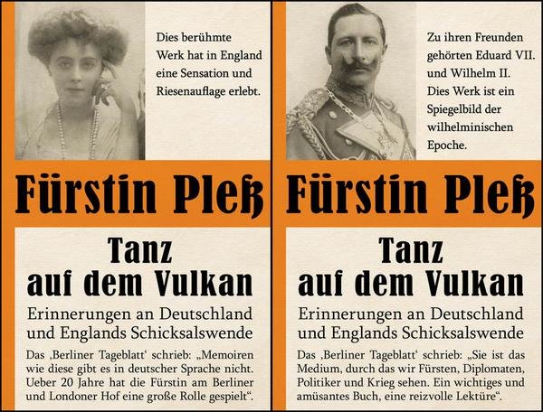 Daisy von Pless: Tanz auf dem Vulkan - Erinnerungen an Deutschland un ...